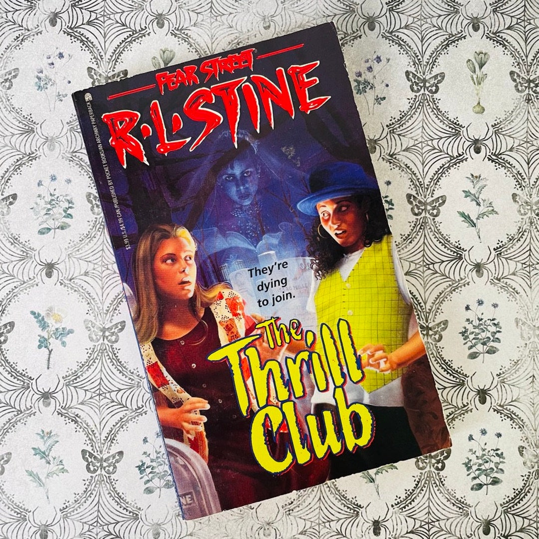 R.L. Stine Fear Street // the Thrill Club // Vintage 1994 Teen Horror ...