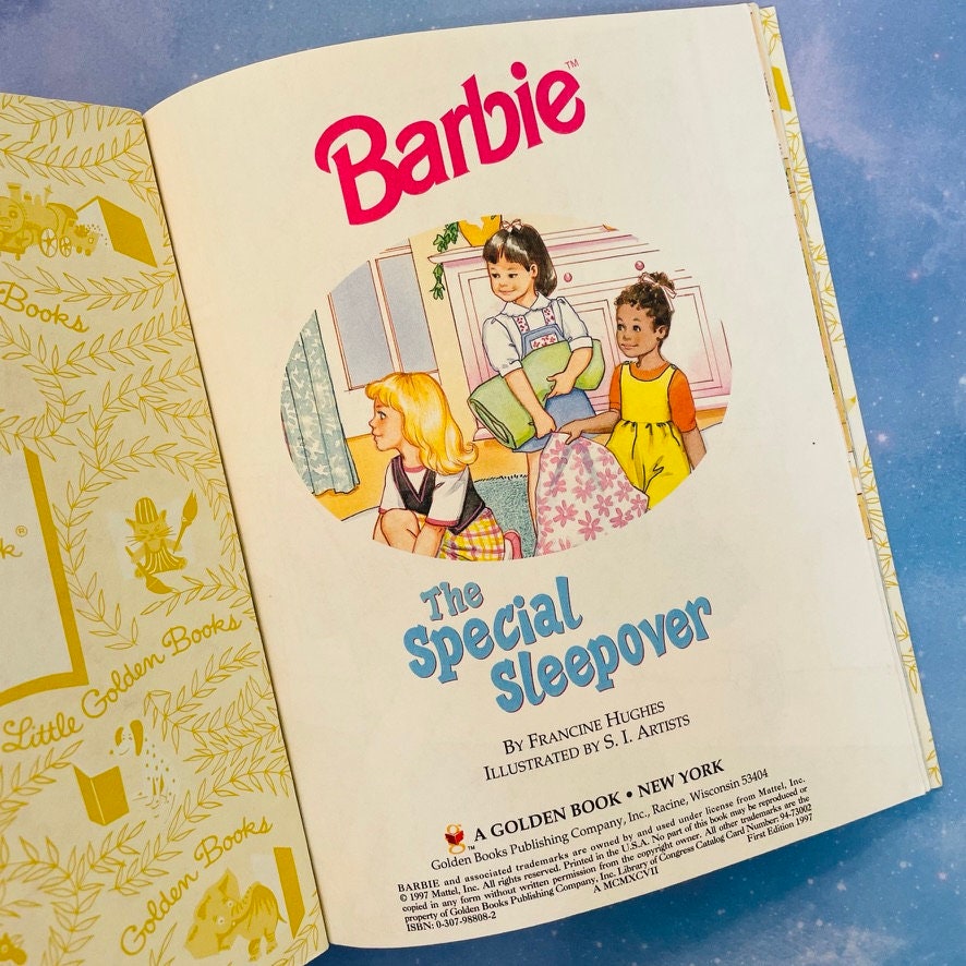 Barbie // the Special Sleepover // Little Golden Book // Barbie Book ...