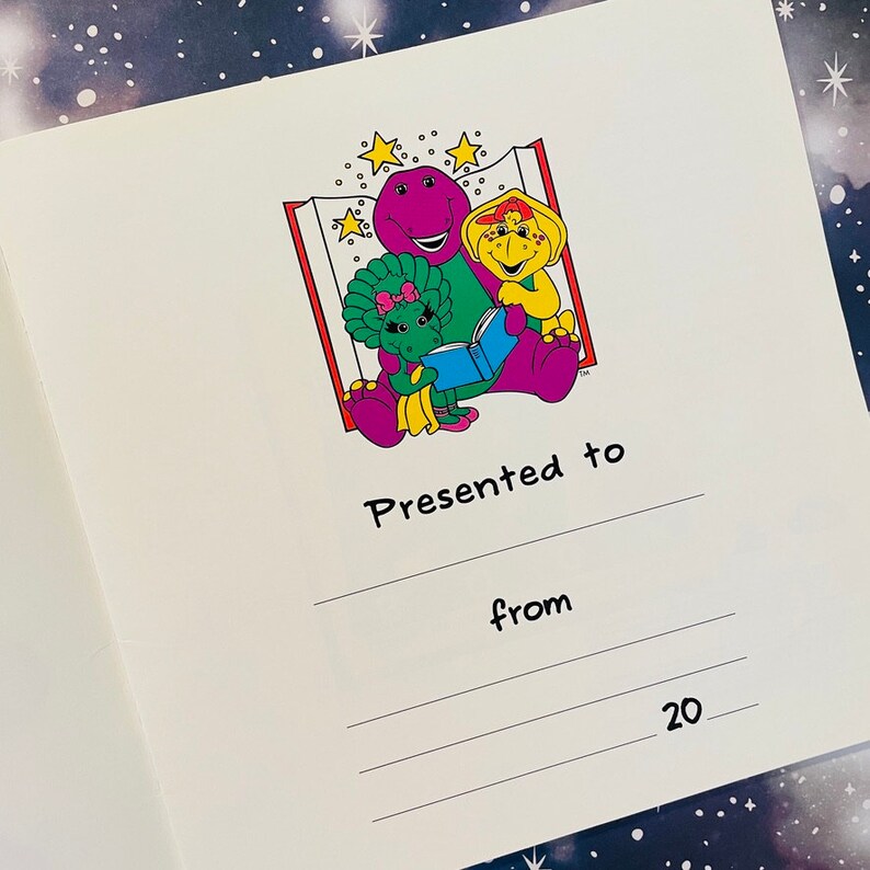 Baby Bop's ABC Book // Barney Book // Scholastic // Mark Bernthal ...