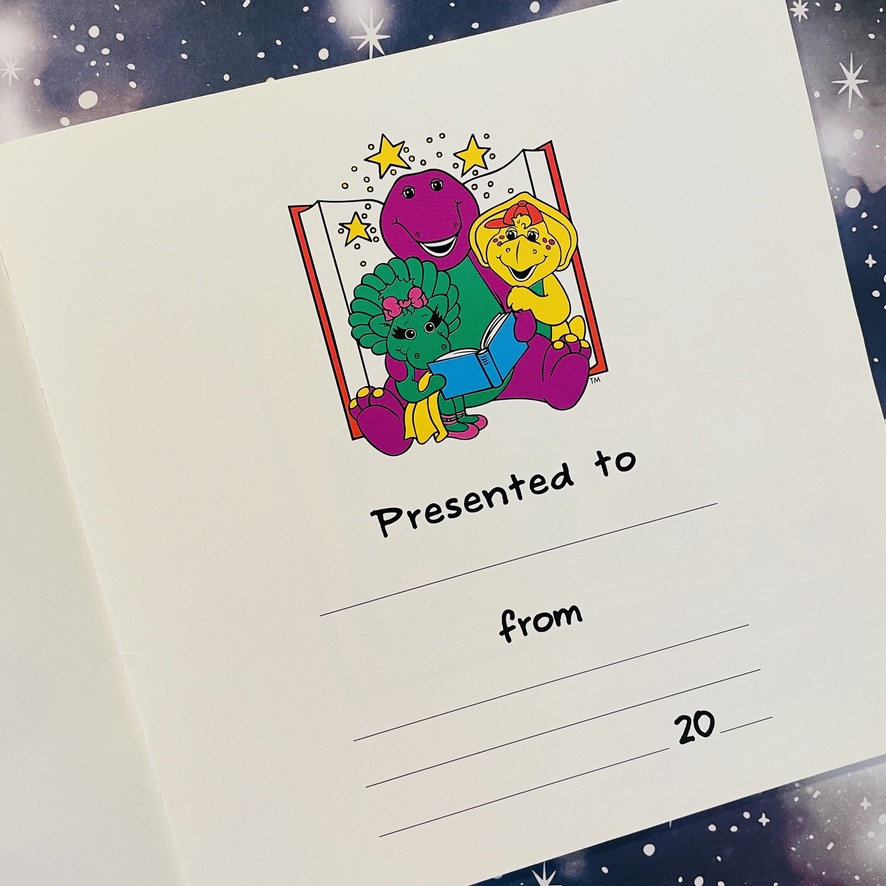 Baby Bop's ABC Book // Barney Book // Scholastic // Mark Bernthal ...