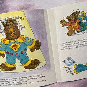 Alf // Mission to Mars // Softcover // Alf Book // Retro Book // 80s ...
