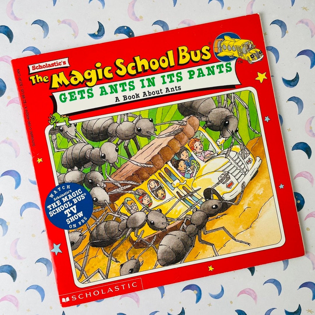The Magic School Bus Gets Ants in Its Pants // Vintage 1996 Softcover ...
