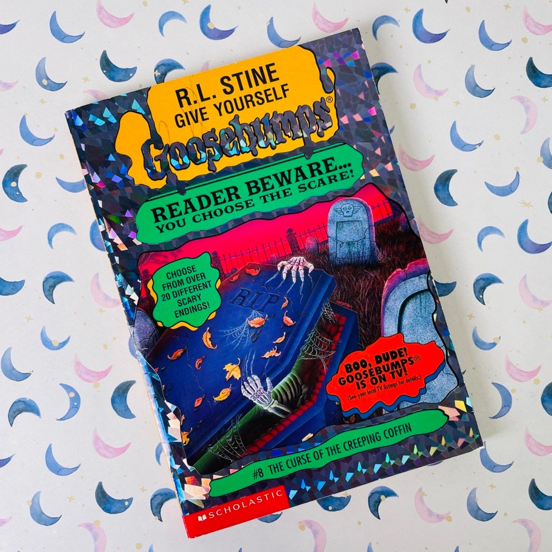 R.L. Stine Give Yourself Goosebumps 8 // the Curse of the Creeping ...