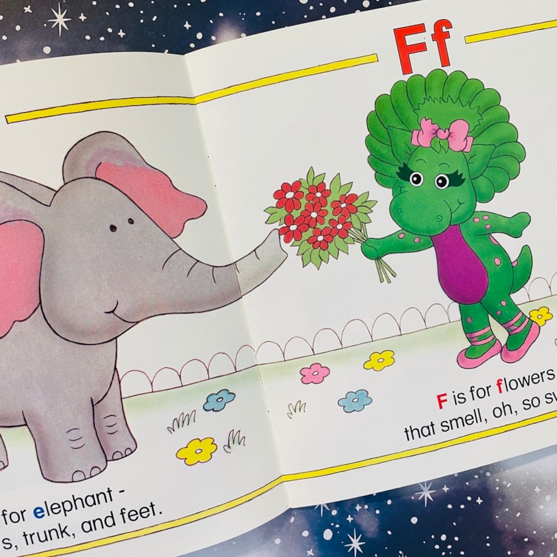 Baby Bop's ABC Book // Barney Book // Scholastic // Mark Bernthal ...