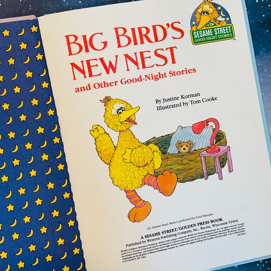 Sesame Street Goodnight Stories // Big Bird's New Nest // A Big Golden ...