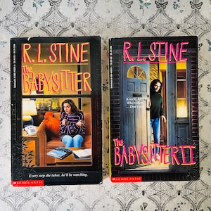 R.L. Stine the Babysitter 1-4 Book Set // Point Horror // Vintage Teen ...