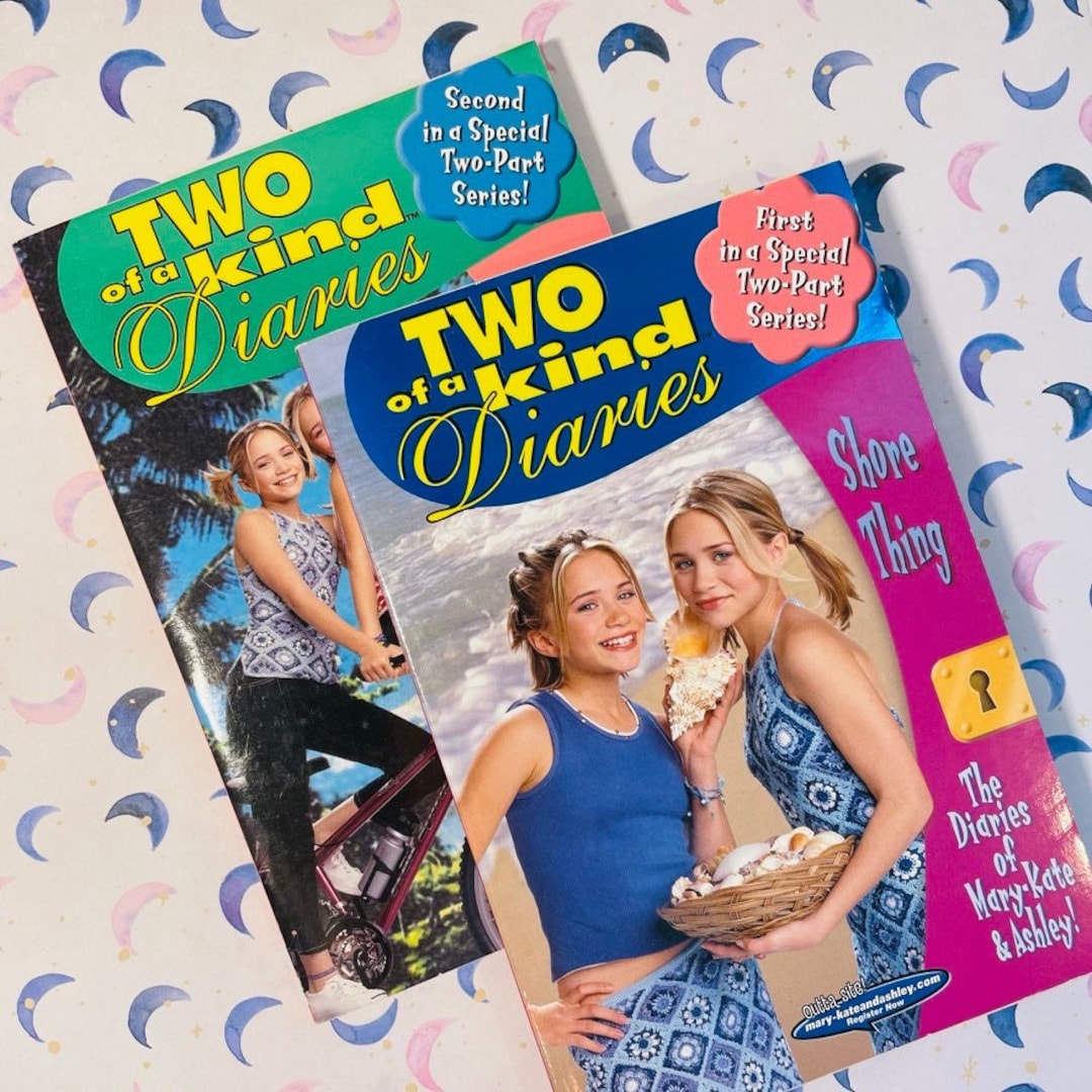 Like New Two-part Series // Two of a Kind Diaries 17-18 Book Set ...