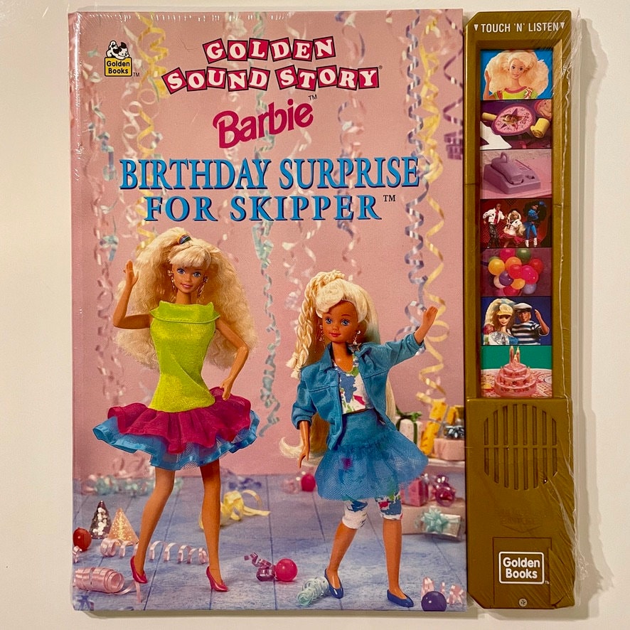 Unopened // Birthday Surprise for Skipper // Barbie Golden Sound ...