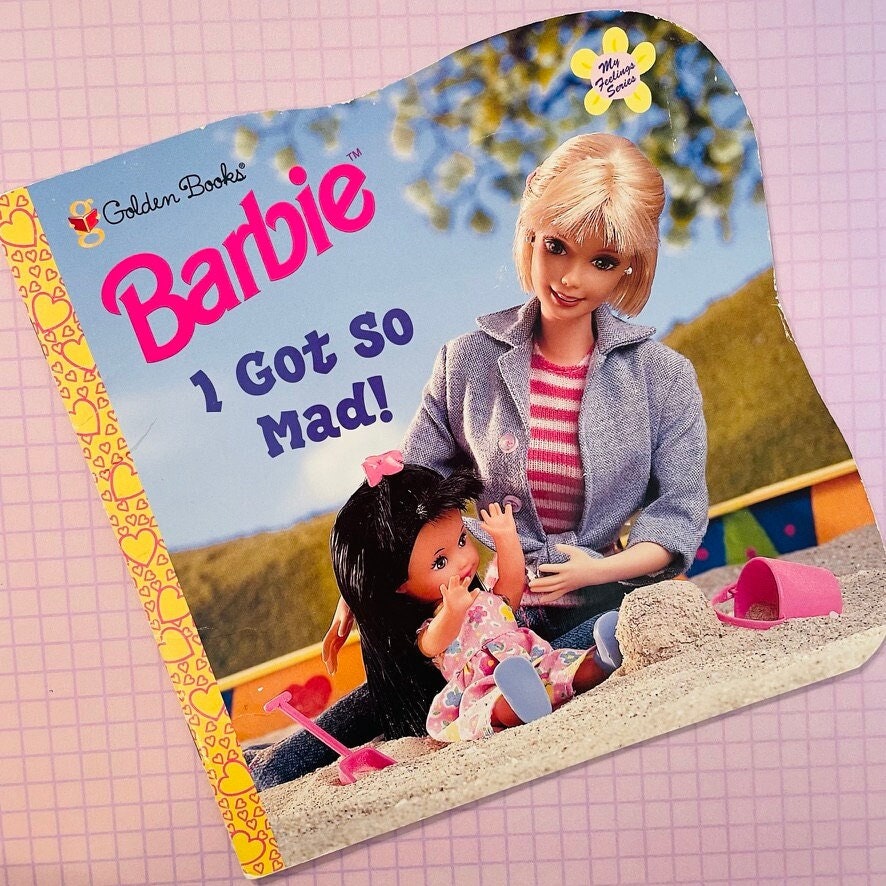 Barbie // I Got so Mad // My Feelings Series // Golden Book // Barbie ...