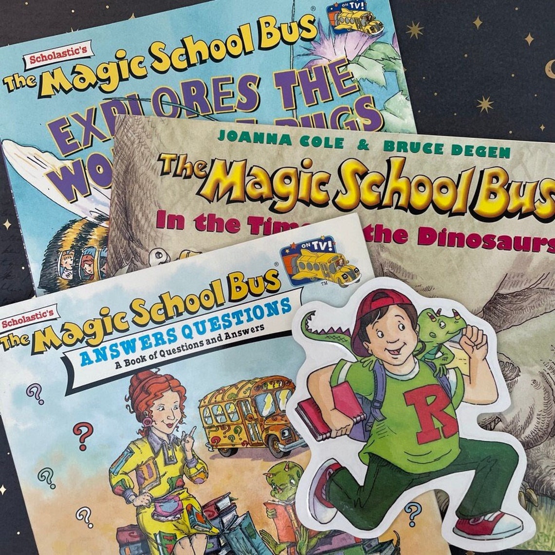 The Magic School Bus // Book Set // Ralphie Sticker // in the Time of ...