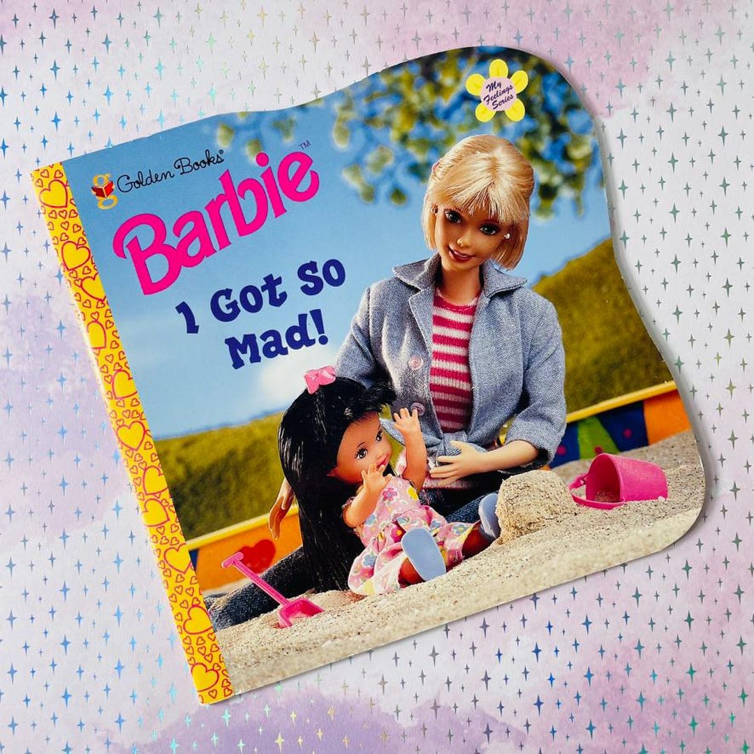 Barbie My Feelings Series // I Got so Mad! 1999 // Vintage Softcover ...
