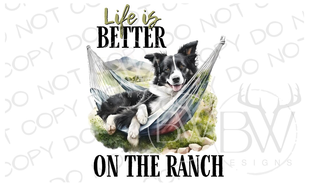 Life is Better on the Ranch Sublimation PNG Digital Download Farm ...