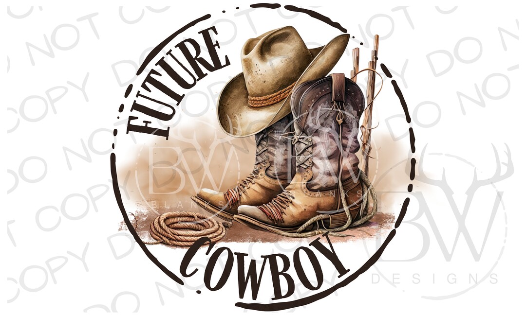 Future Cowboy PNG Digital Download Cowboy Sublimation PNG Farm ...