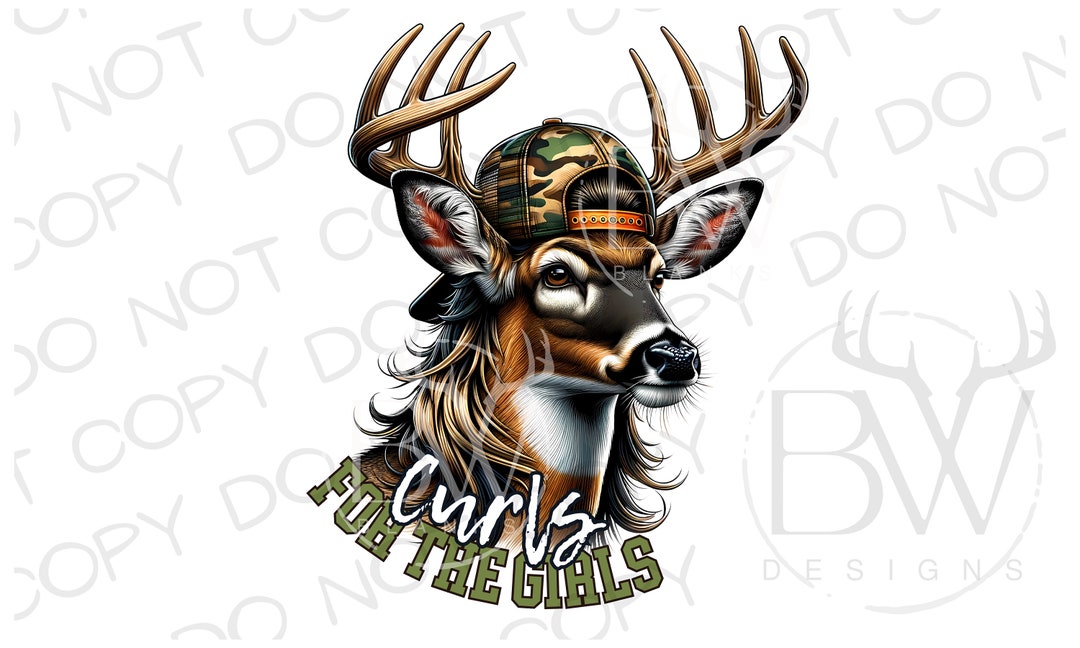 Mullet Buck PNG Digital Download Deer Hunting Sublimation PNG Deer PNG ...