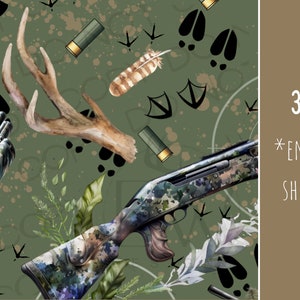 Seamless Hunting Pattern 4-PACK | Digital Download | Deer Hunting ...