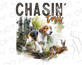 Rabbit Hunter PNG Digital Download Hunting Dog Sublimation PNG Beagle ...