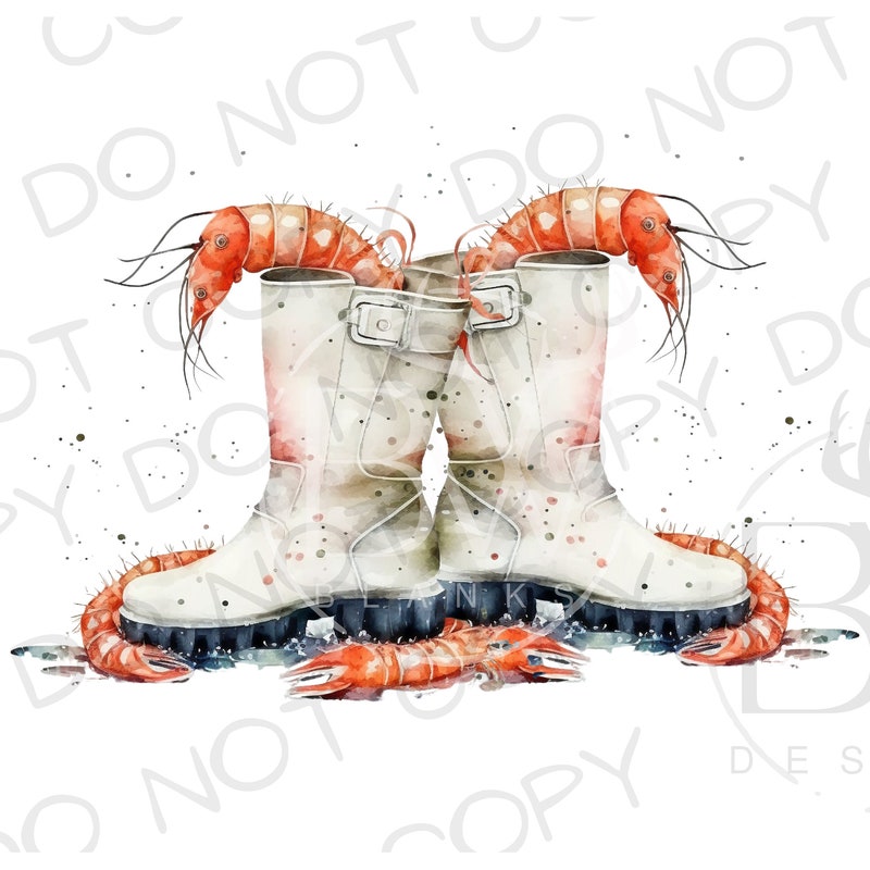 Shrimp Boots Png - Etsy