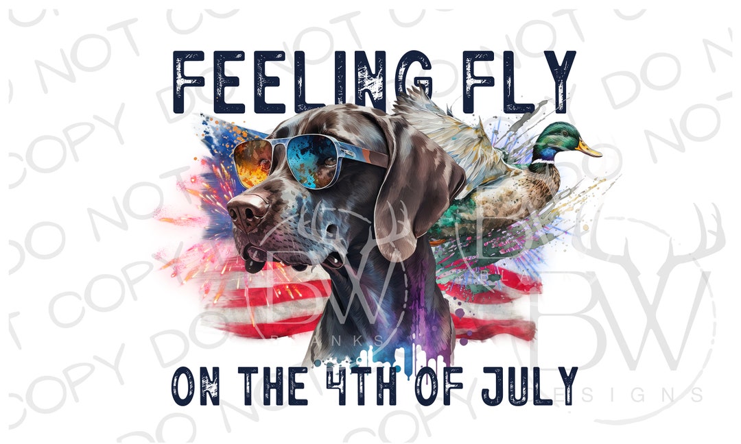 Feeling Fly on the 4th of July PNG | Digital Download | Duck Hunting ...