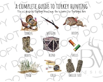 Hunting Guide Png - Etsy