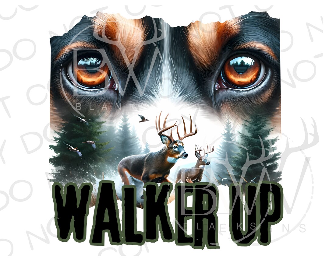 Walker Hunting Dog PNG Digital Download Deer Hunting Sublimation Walker ...
