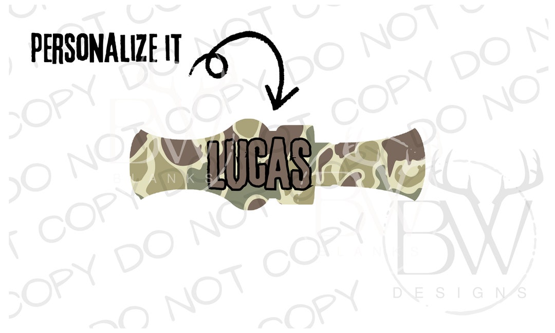 Old School Camo Duck Call PNG | Digital Download | Duck Hunting ...
