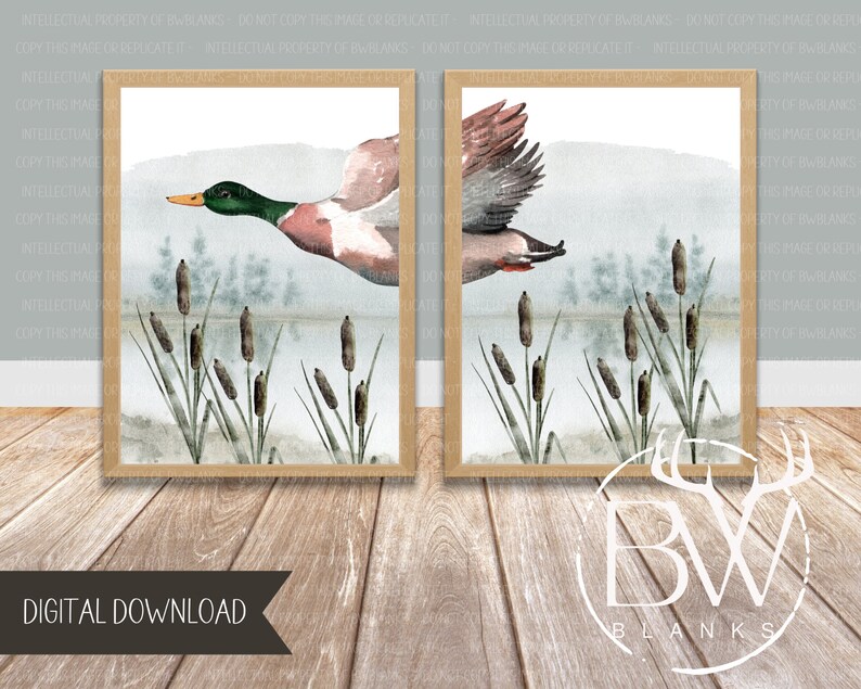 Duck Hunting Nursery Print Duck Hunting Nursery Wall Art - Etsy