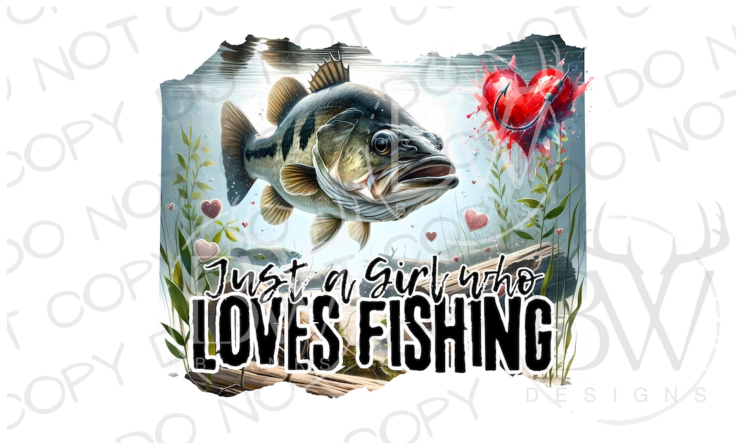 Fishing Valentine PNG Fishing Sublimation PNG Valentine's Day ...