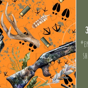 Seamless Hunting Pattern 4-PACK | Digital Download | Deer Hunting ...