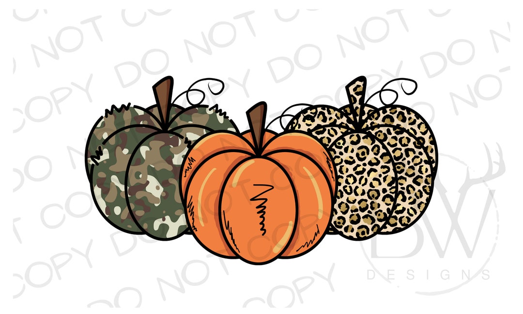 Doodle Pumpkins PNG | Pumpkin PNG | Digital Download | Pumpkin ...