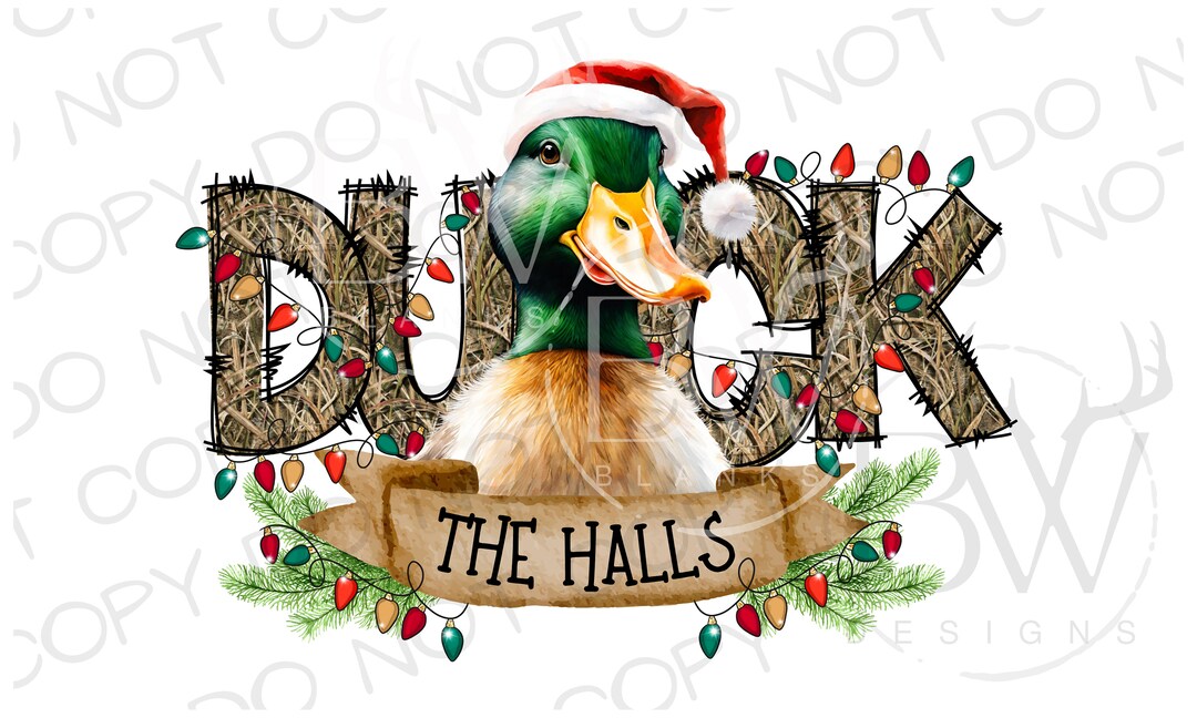 Christmas Duck PNG | Digital Download | Santa Duck Png | Christmas Duck ...
