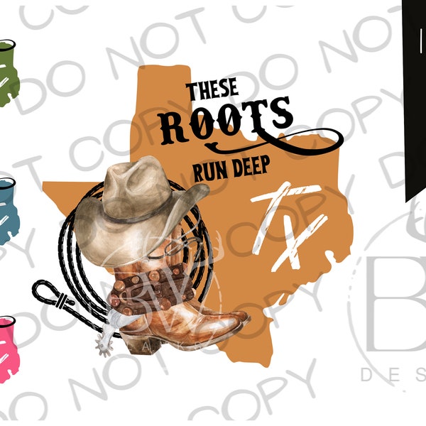 Texas Roots - Etsy
