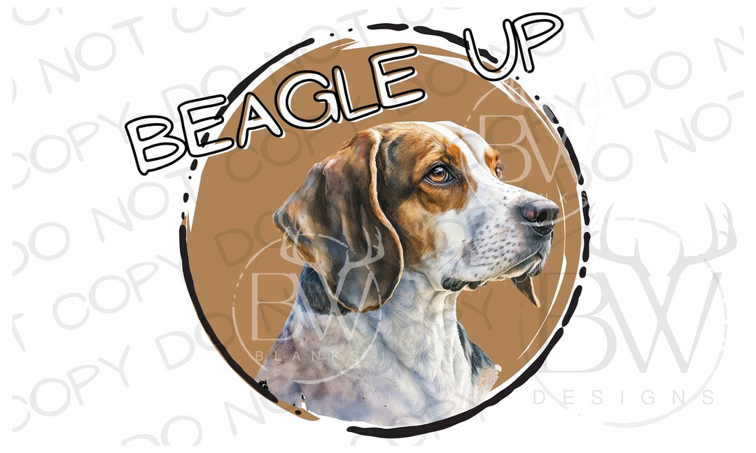 Beagle up Beagle Hunting Dog PNG | Digital Download | Hunting Dog ...