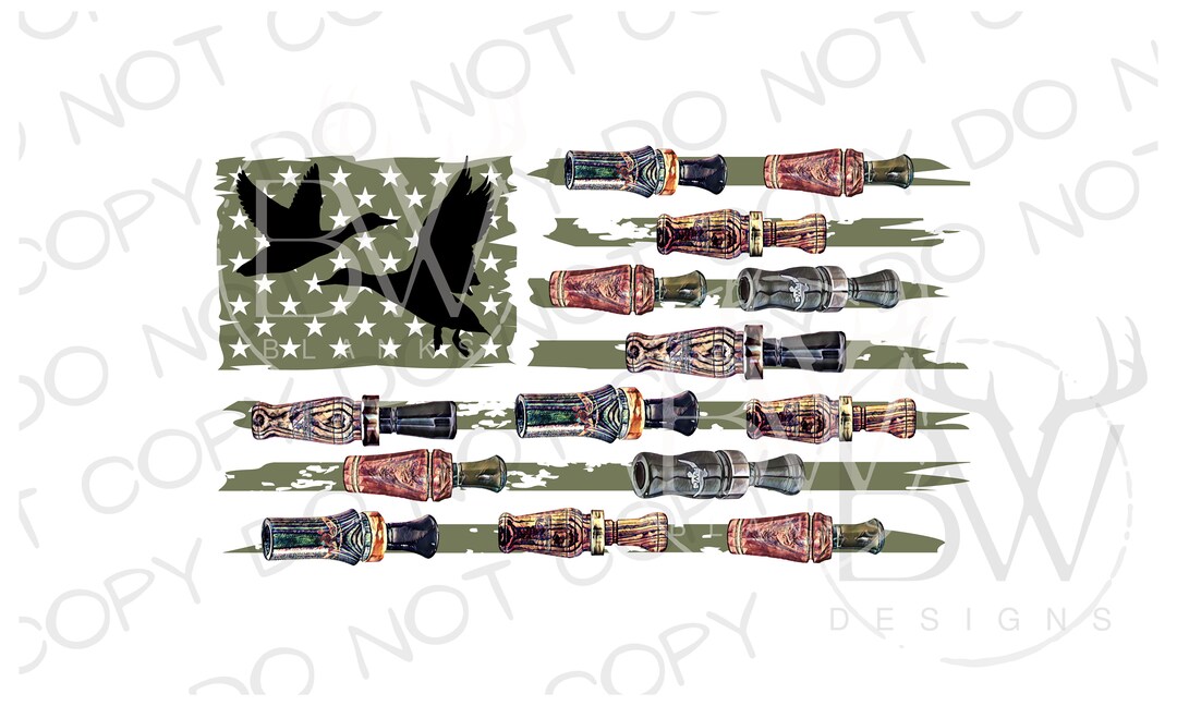 Duck Hunter Flag PNG | Digital Download | Duck Hunting Sublimation PNG ...