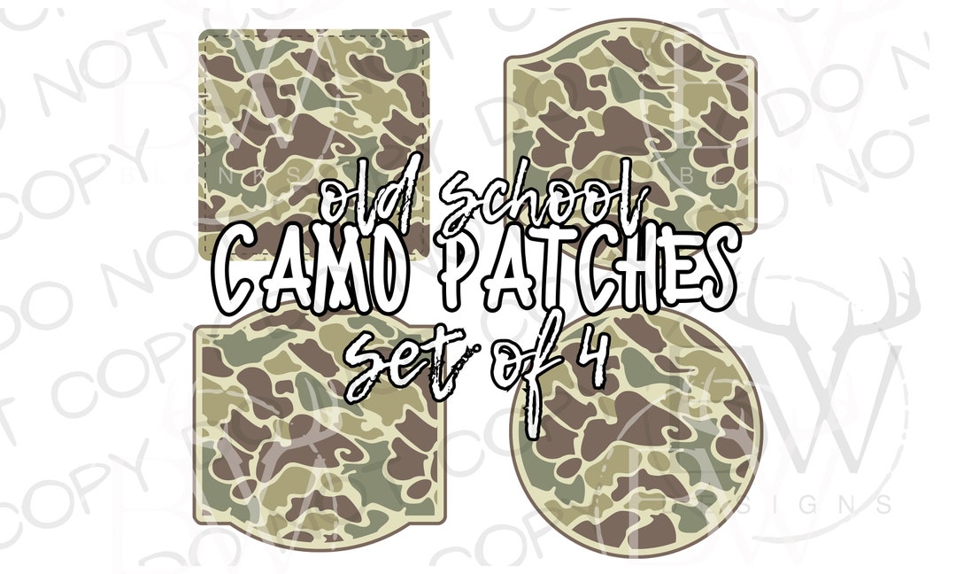Camo Patches PNG | Digital Download | Camo Sublimation PNG | Hunting Sublimation PNG | Patch ...