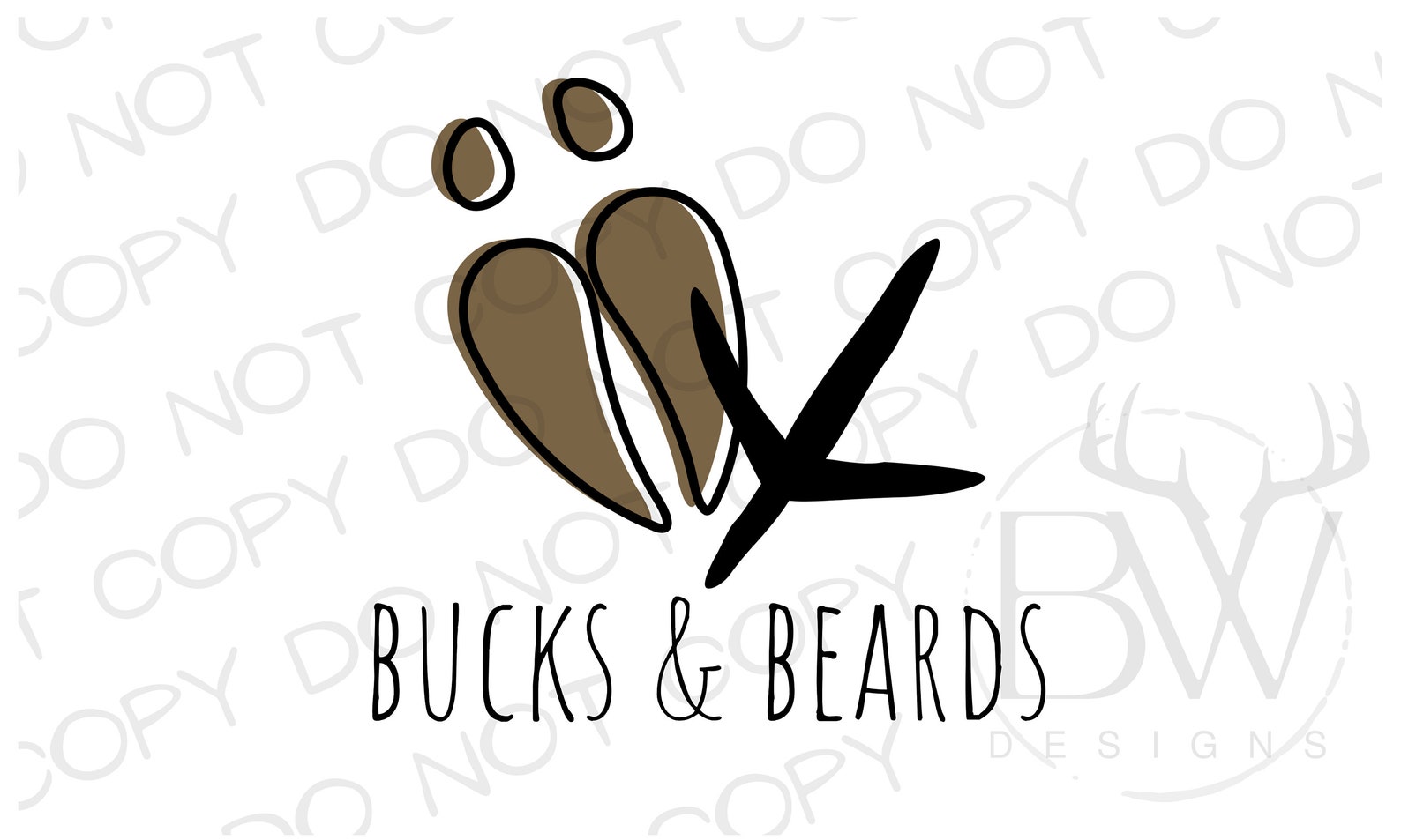 Bucks & Beards PNG Digital Download Deer Hunting PNG - Etsy