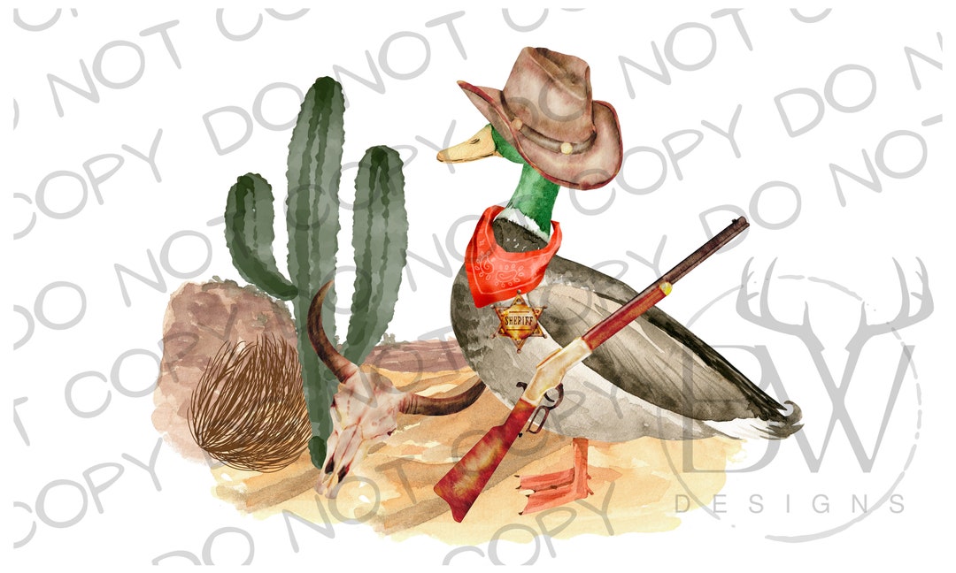 Western Mallard Duck PNG | Duck Hunting Sublimation | Hunting ...