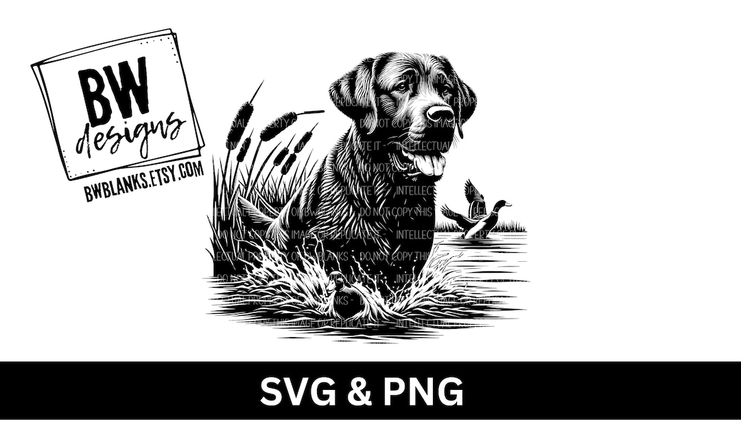 Labrador Hunting Dog SVG | Digital Download | Duck Hunting SVG ...