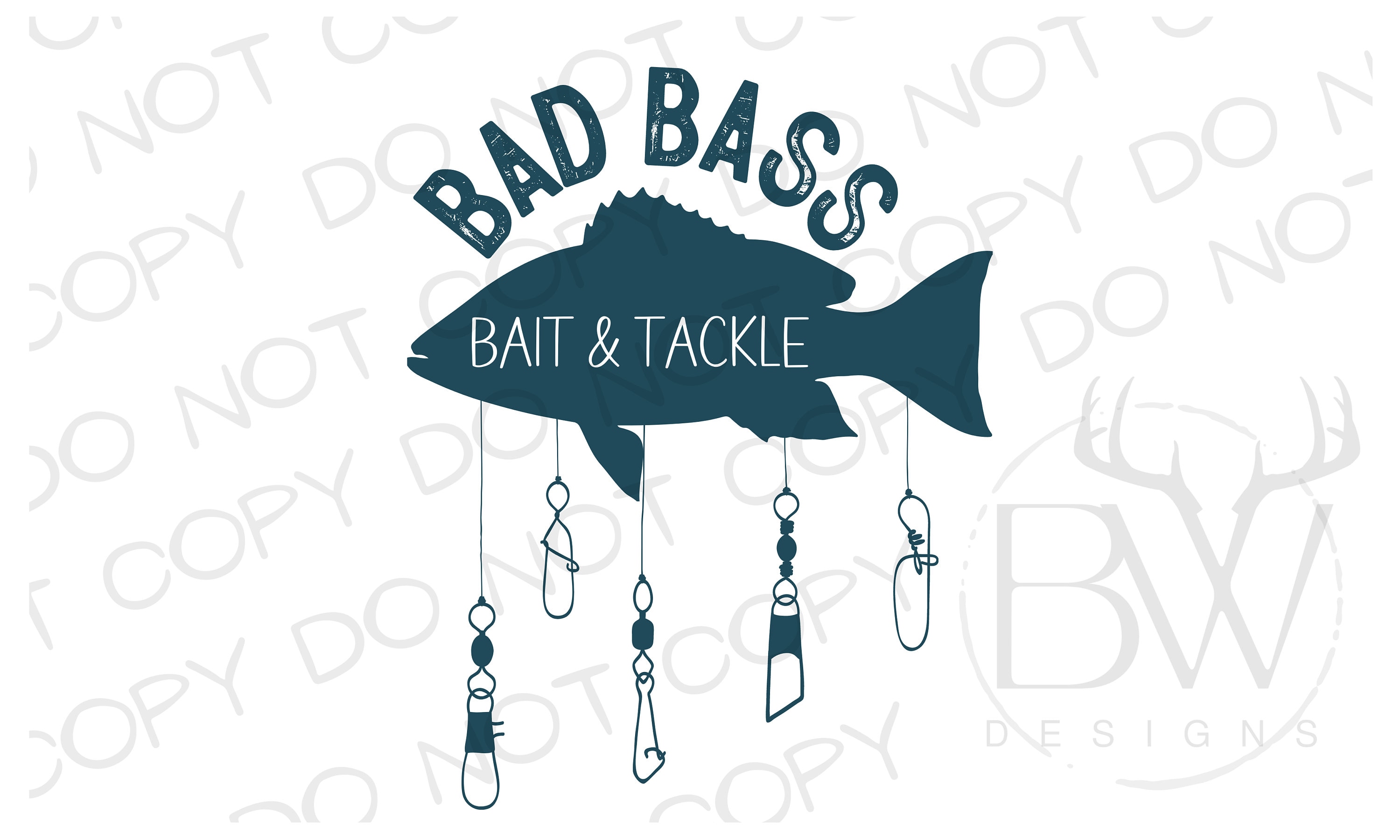 Bass Fishing Lure Logos