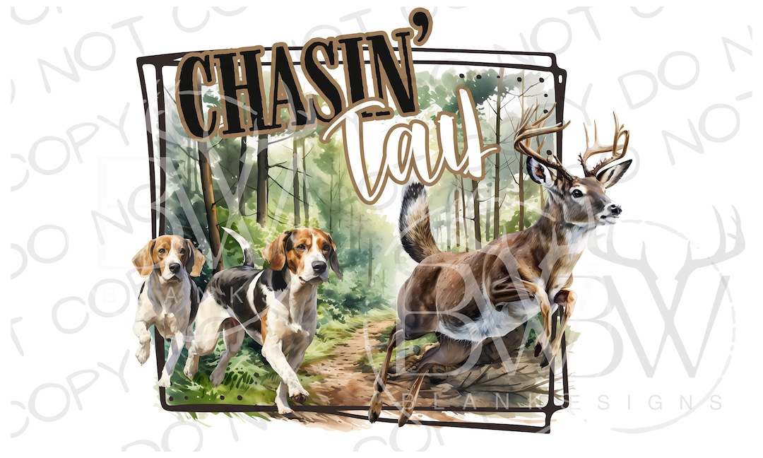Walker Hunting Dog PNG | Digital Download | Deer Hunting Sublimation ...
