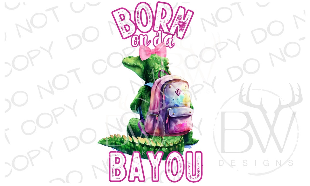 Alligator Back to School PNG | Digital Download | School Sublimation ...