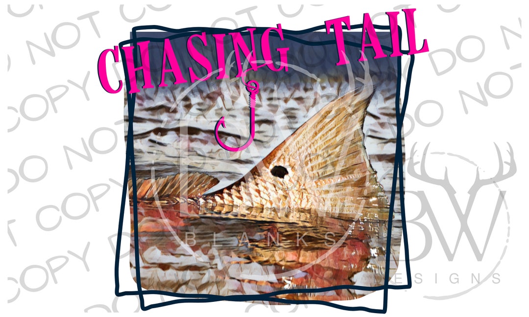 Chaising Tail PNG Digital Download Saltwater Fishing Sublimation PNG ...