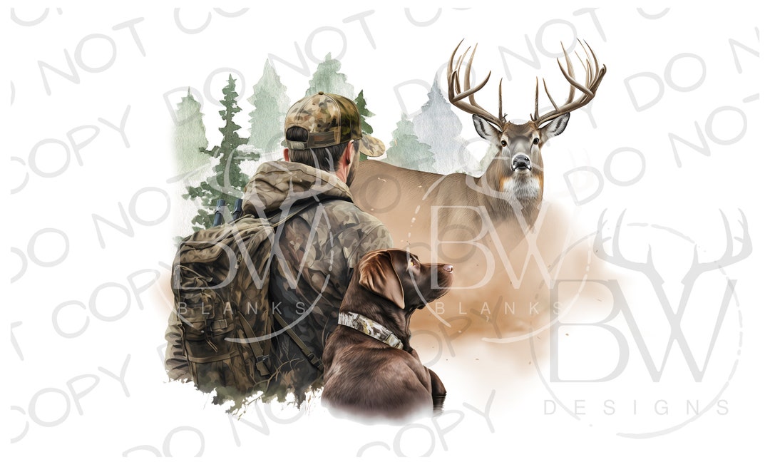 Bow Hunter PNG Digital Download Deer Hunting PNG Camo Hunting ...