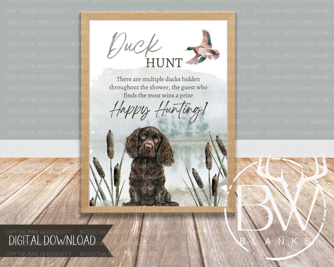 Duck Hunting Duck Hunt Game | Duck Hunting Baby Shower| Duck Hunt Game ...