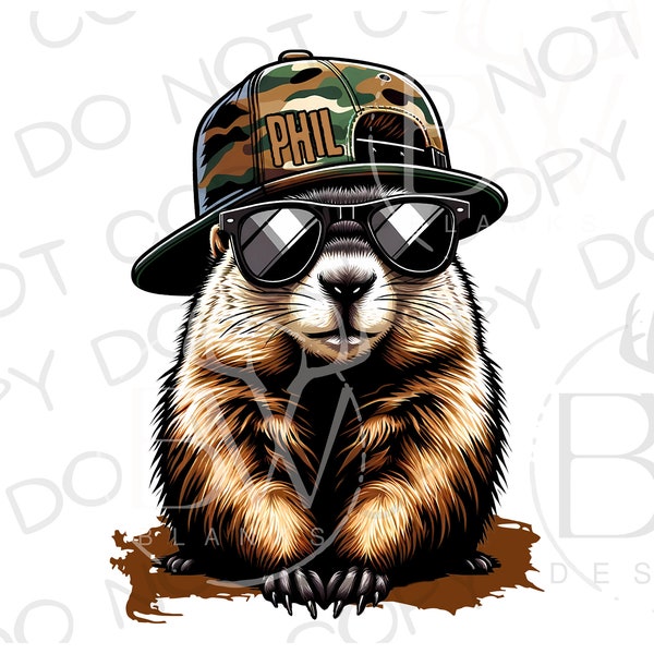Groundhog Day Clip Art - Etsy