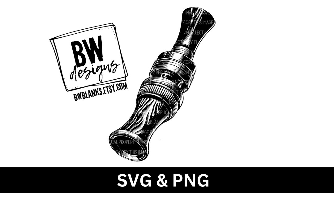Duck Call SVG | Digital Download | Duck Hunting SVG | Mallard Duck ...
