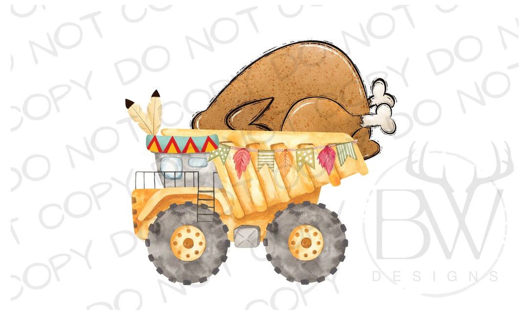 Thanksgiving Construction Sublimation PNG Digital Download Construction ...