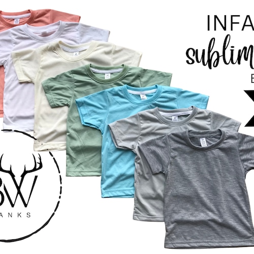 100% Polyester YOUTH Sublimation Shirt Kids Colored - Etsy