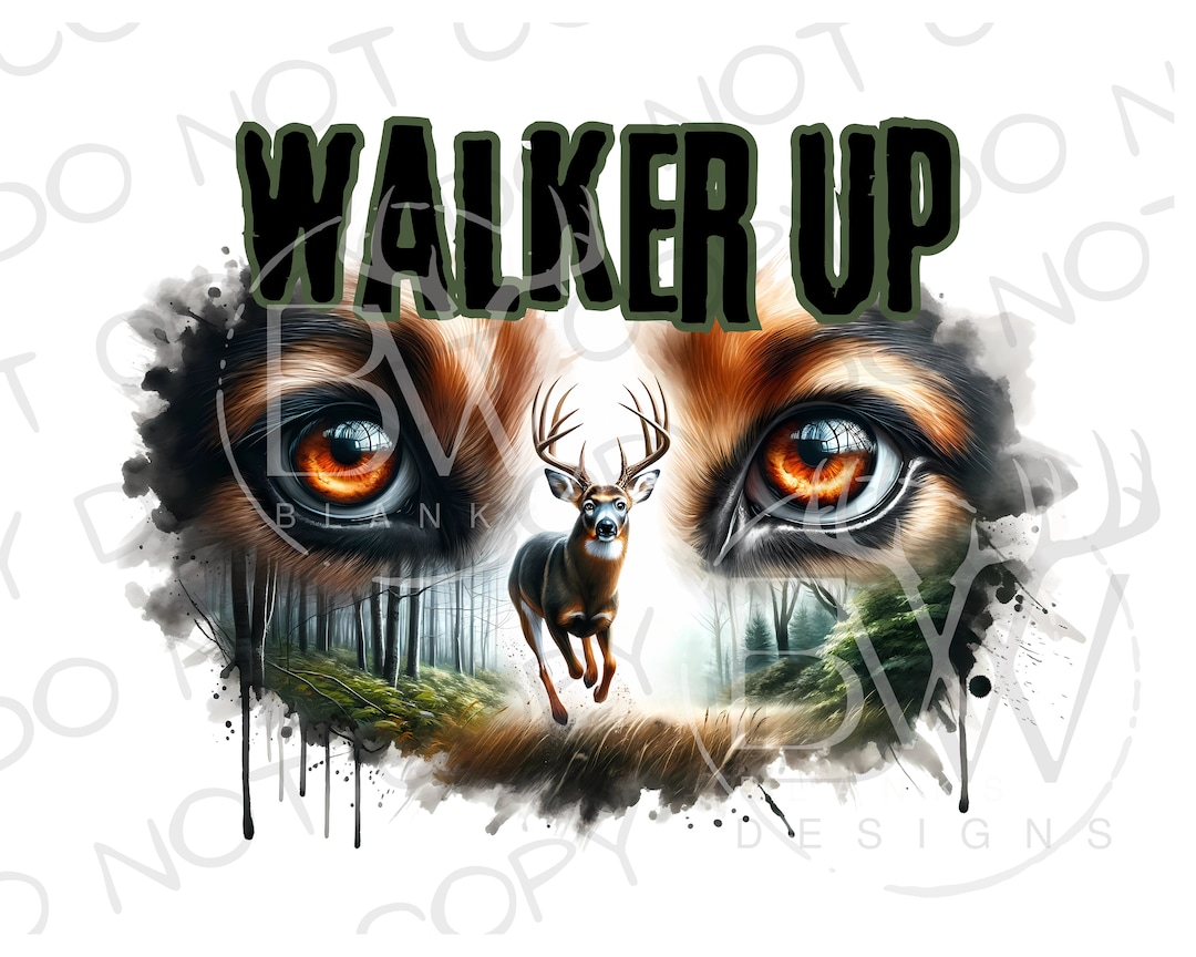 Walker Hunting Dog PNG | Digital Download | Deer Hunting Sublimation ...