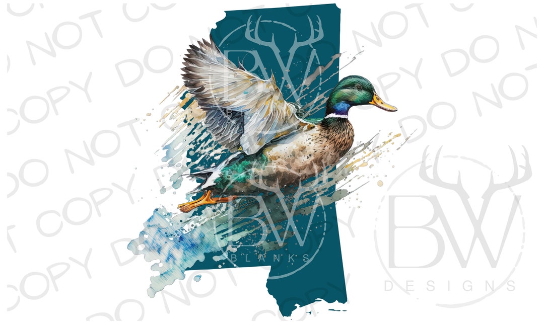 Mississippi Duck Hunting PNG | Digital Download | Duck Hunting ...