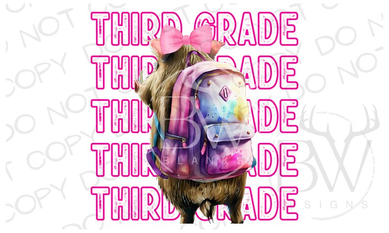 Back to School Wild Hog Bundle PNG | Digital Download | Hog Hunting ...